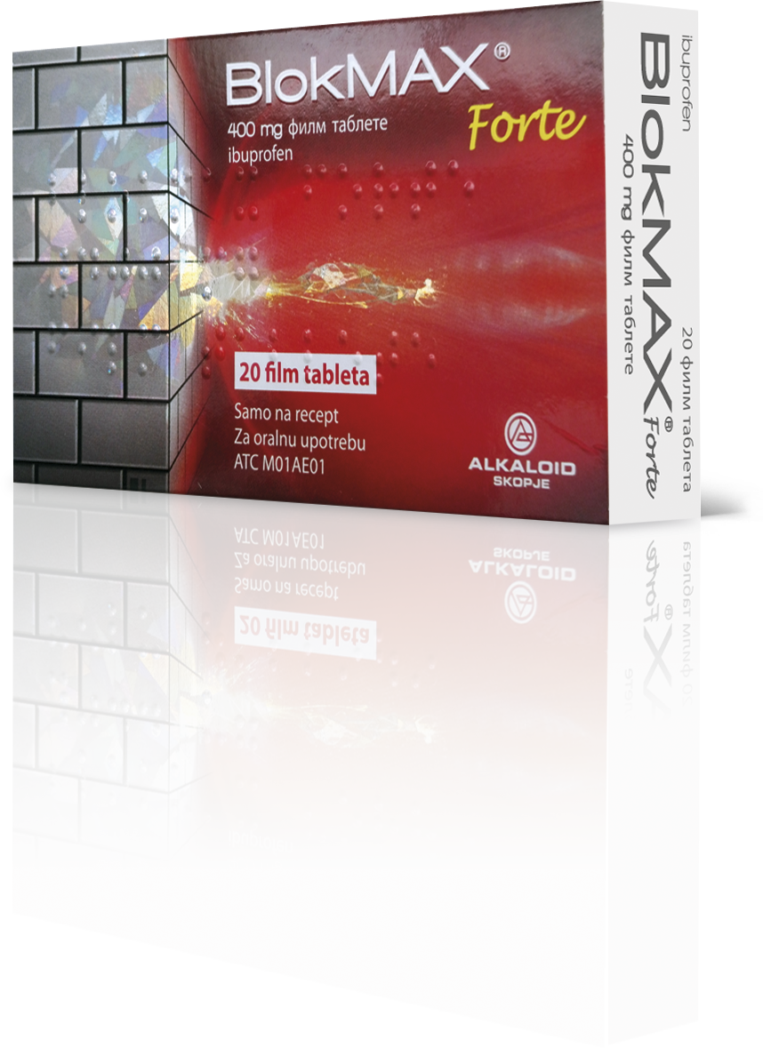 BlokMAX® forte, 400 mg, film tablete – Zdravlje Bez Recepta